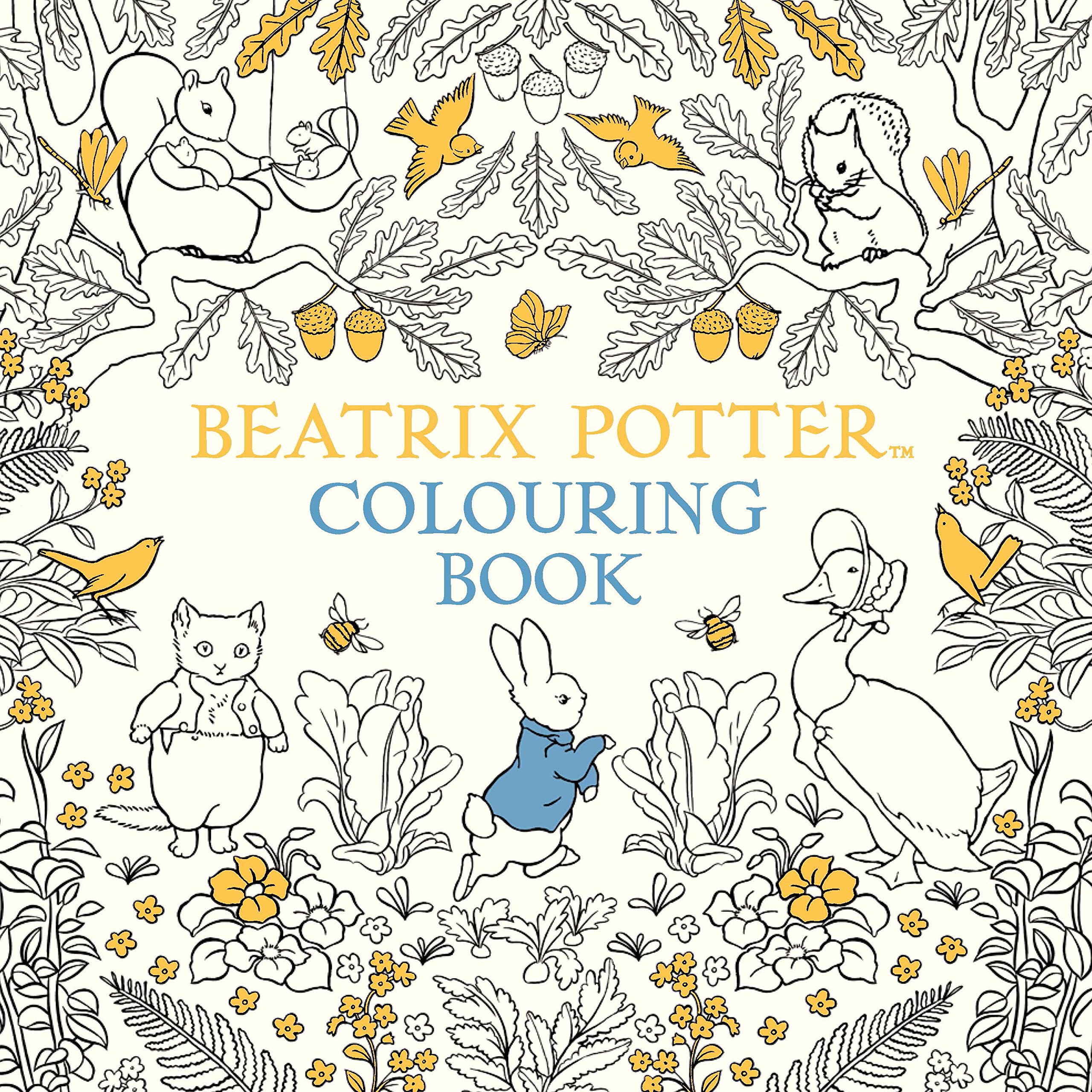 Peter Rabbit Coloring Book Pages