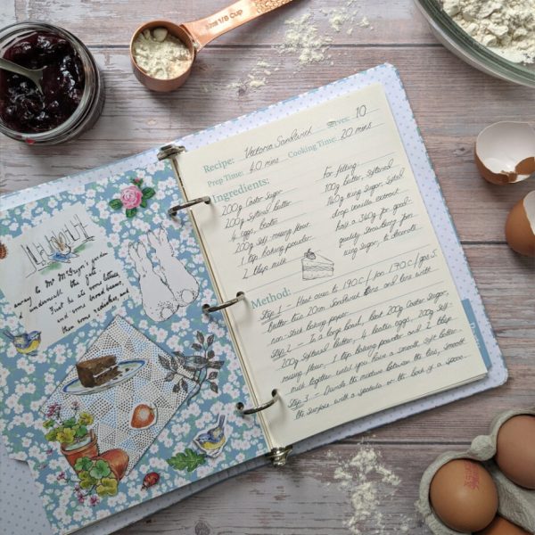 Peter Rabbit Recipe Scrapbook - Beatrix Potter Shop