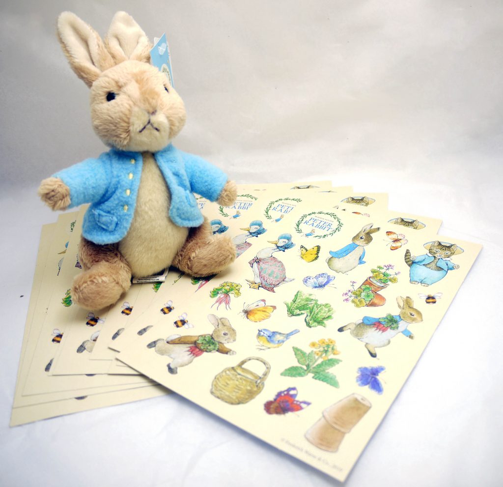 Peter Rabbit Sticker Sheets - Beatrix Potter Shop