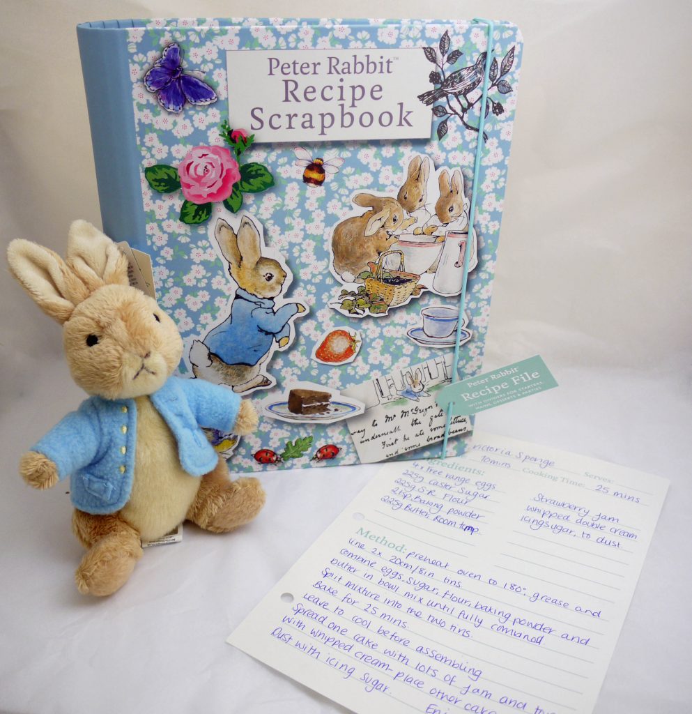 Peter Rabbit Recipe Scrapbook - Beatrix Potter Shop