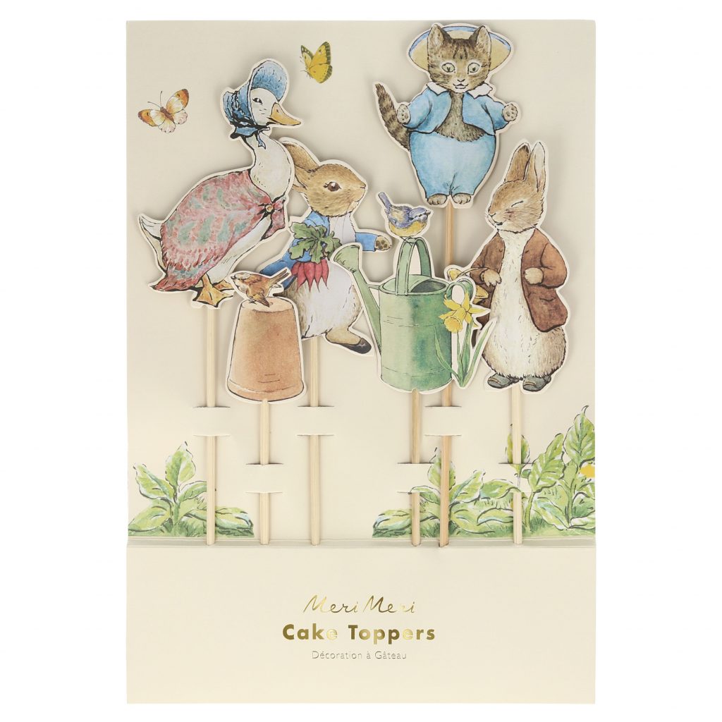 Peter Rabbit & Friends Cake Toppers - Beatrix Potter Shop