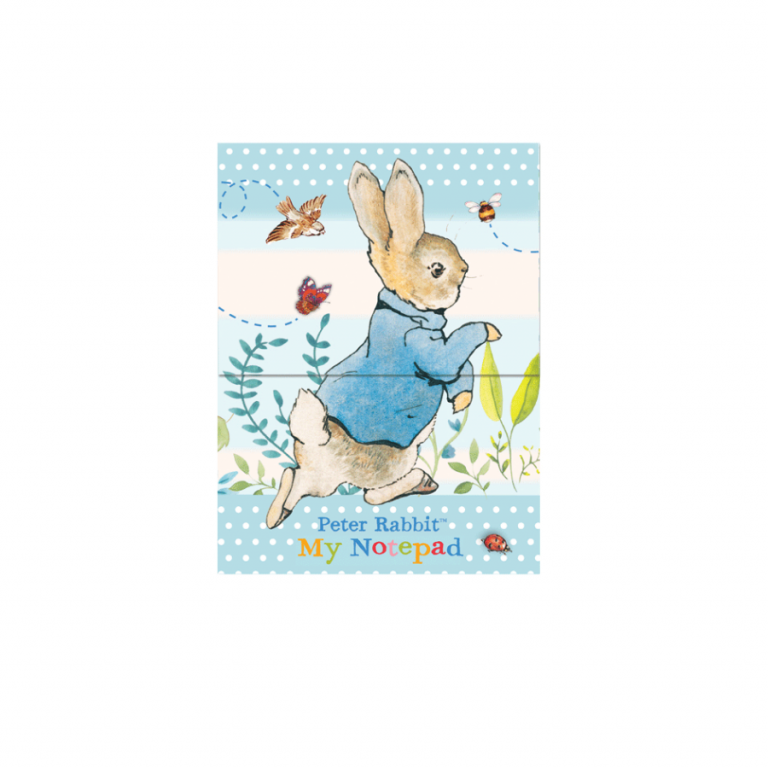 Peter Rabbit Pastel A6 Soft Cover Notebook - Beatrix Potter Shop