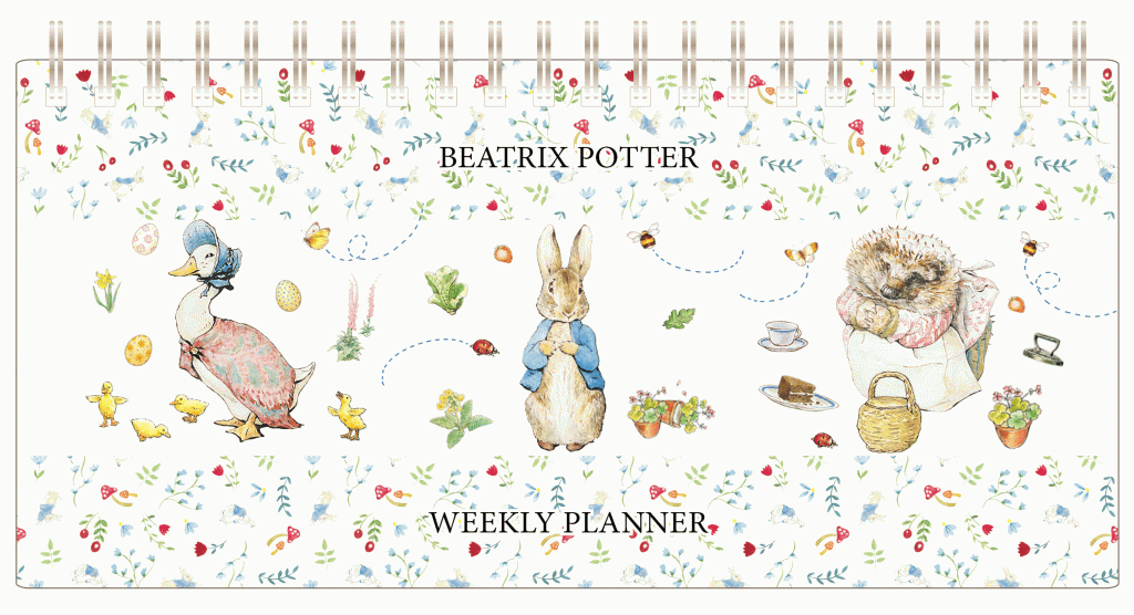 Peter Rabbit Weekly Planner - Beatrix Potter Shop