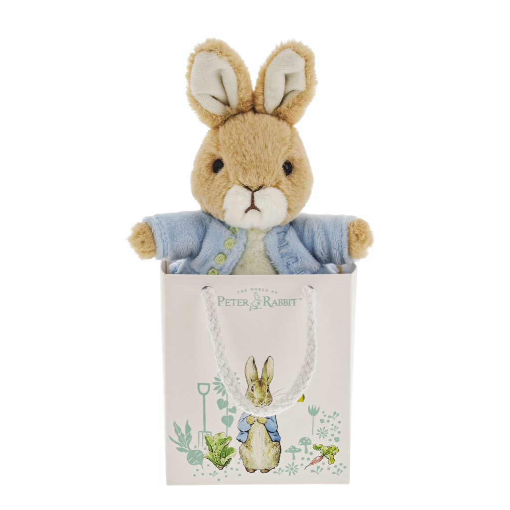 Peter Rabbit Soft Toy in Gift Bag - Beatrix Potter Shop